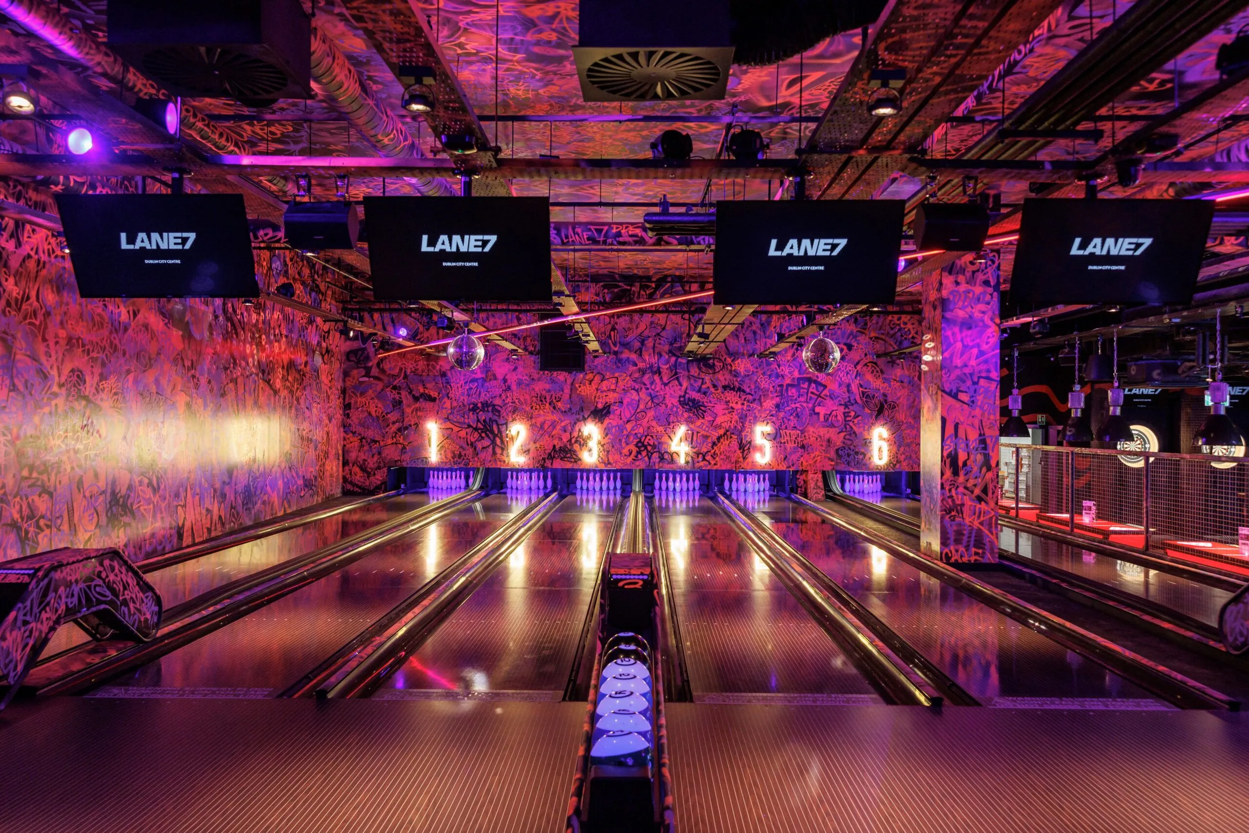 Dublin City Centre Bowling, Darts and Games Bar | Lane7